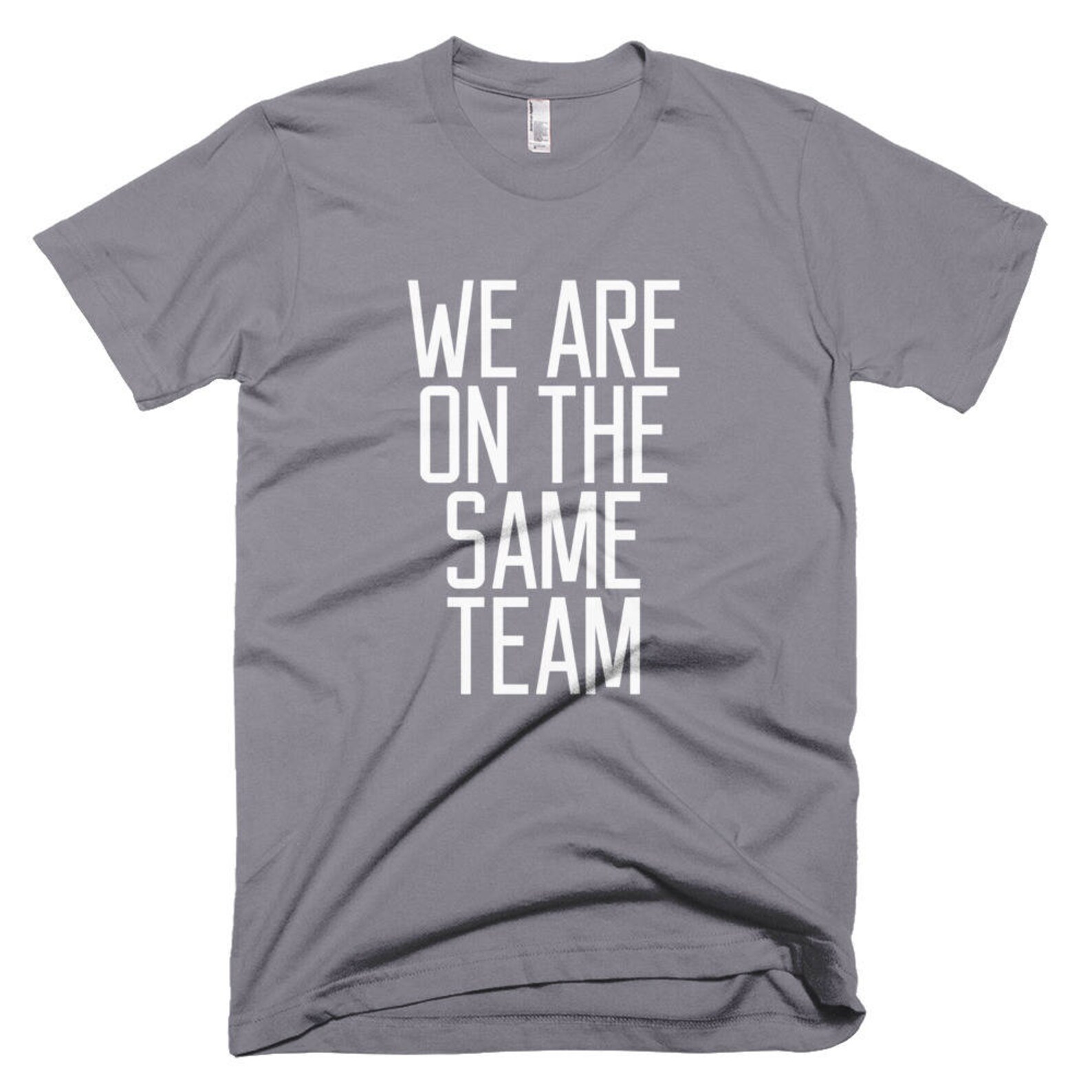 We Are on the Same Team T-shirt for Men in Team Teamwork Game - Etsy