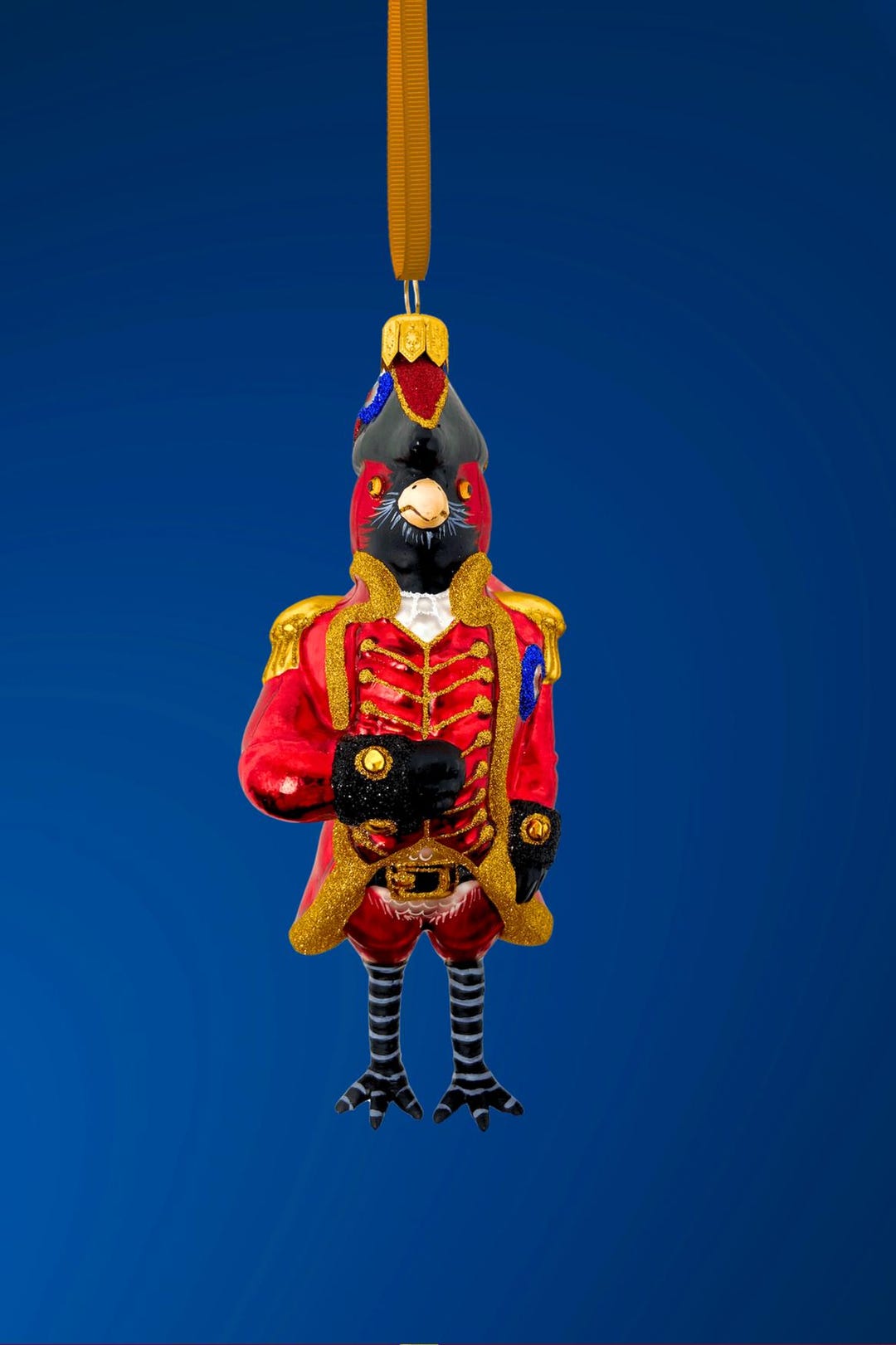 Colonial Cardinal Glass Ornament - Connecticut Colonial Manor ...