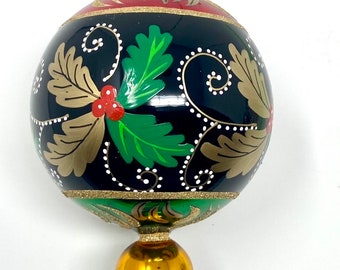 Polish Glass Bauble Ornament - Hand Painted/hand Made - Kenzies of ...