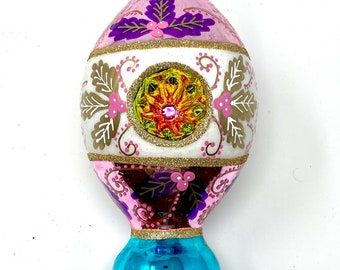 Polish Glass Bauble Ornament - Hand Painted/hand Made - Kenzies of ...