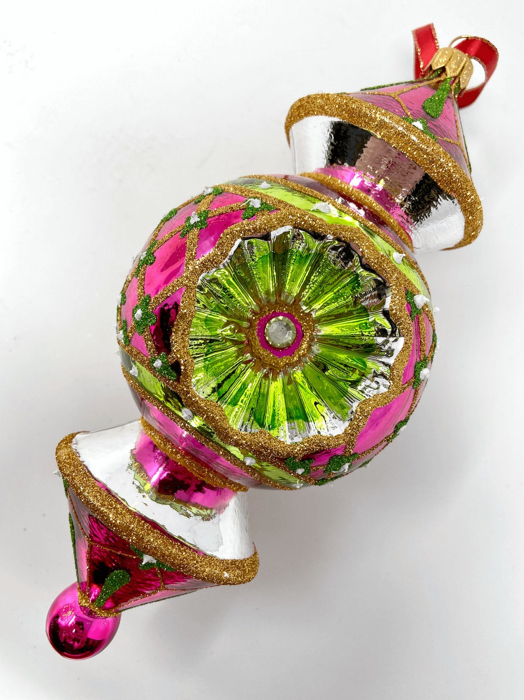 Venetian Reflector Polish Glass Ornament - Cityscape Reflections ...