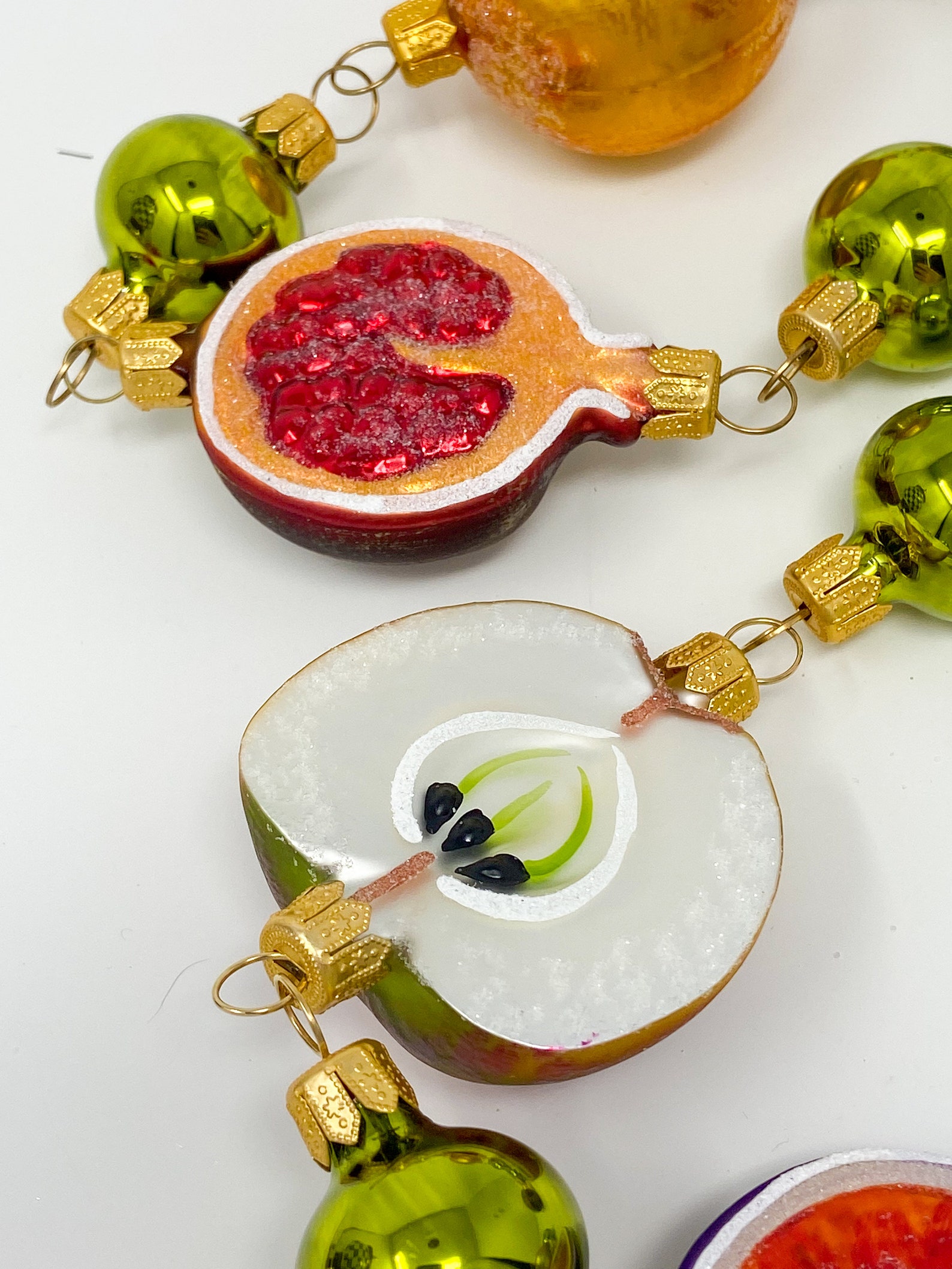 Italian Fruit Garland Christmas in Italy - Kenzies of London - Etsy