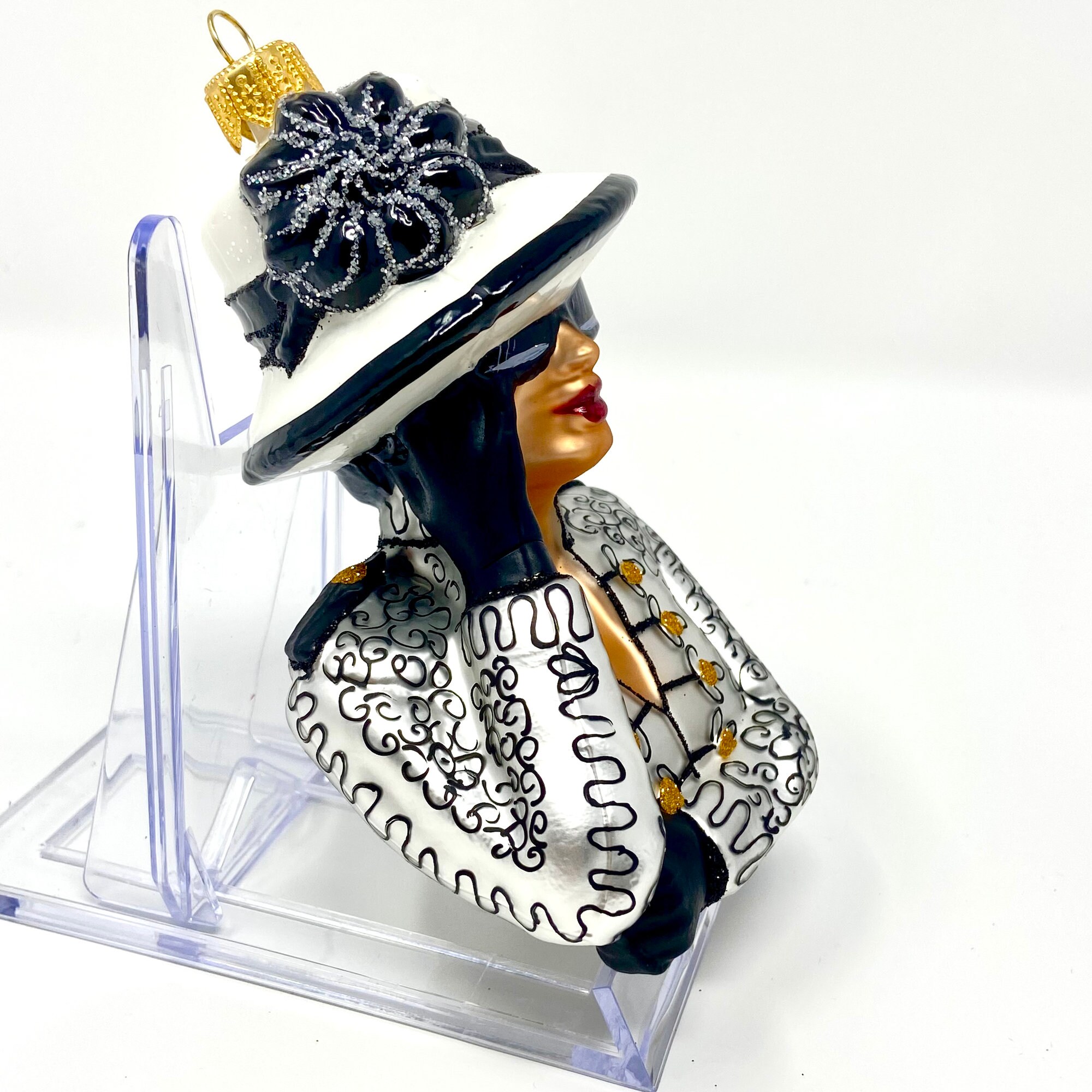 Vogue Coco Glass Ornament Powerful Women Collection - Etsy