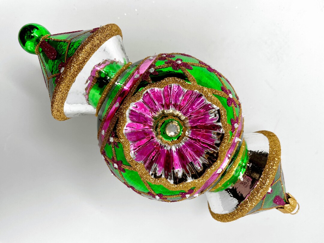 Venetian Reflector Polish Glass Ornament - Cityscape Reflections ...