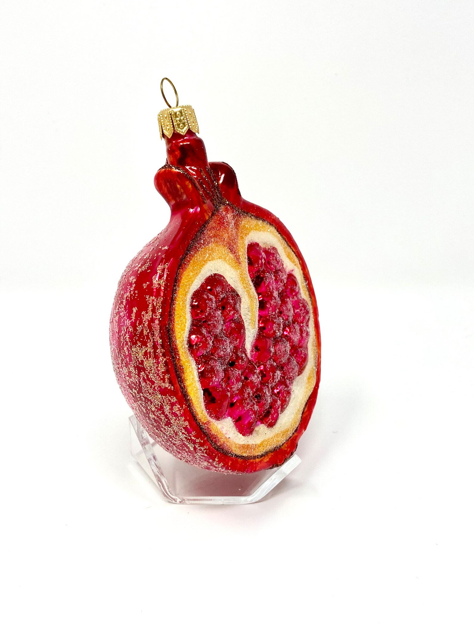 Pomegranate Glass Ornament - Hand Painted/hand Made - Kenzies of London ...