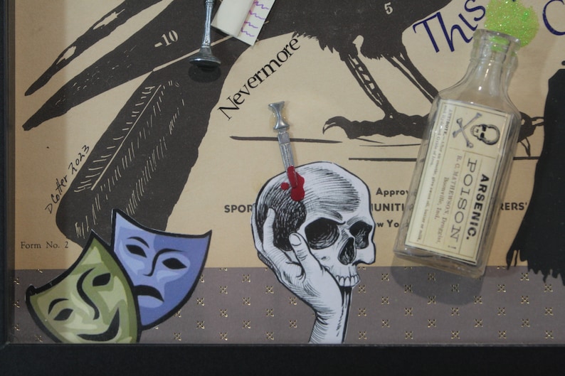 Shakespeare Hamlet Art: "something Wicked" Mixed Media Collage - Etsy