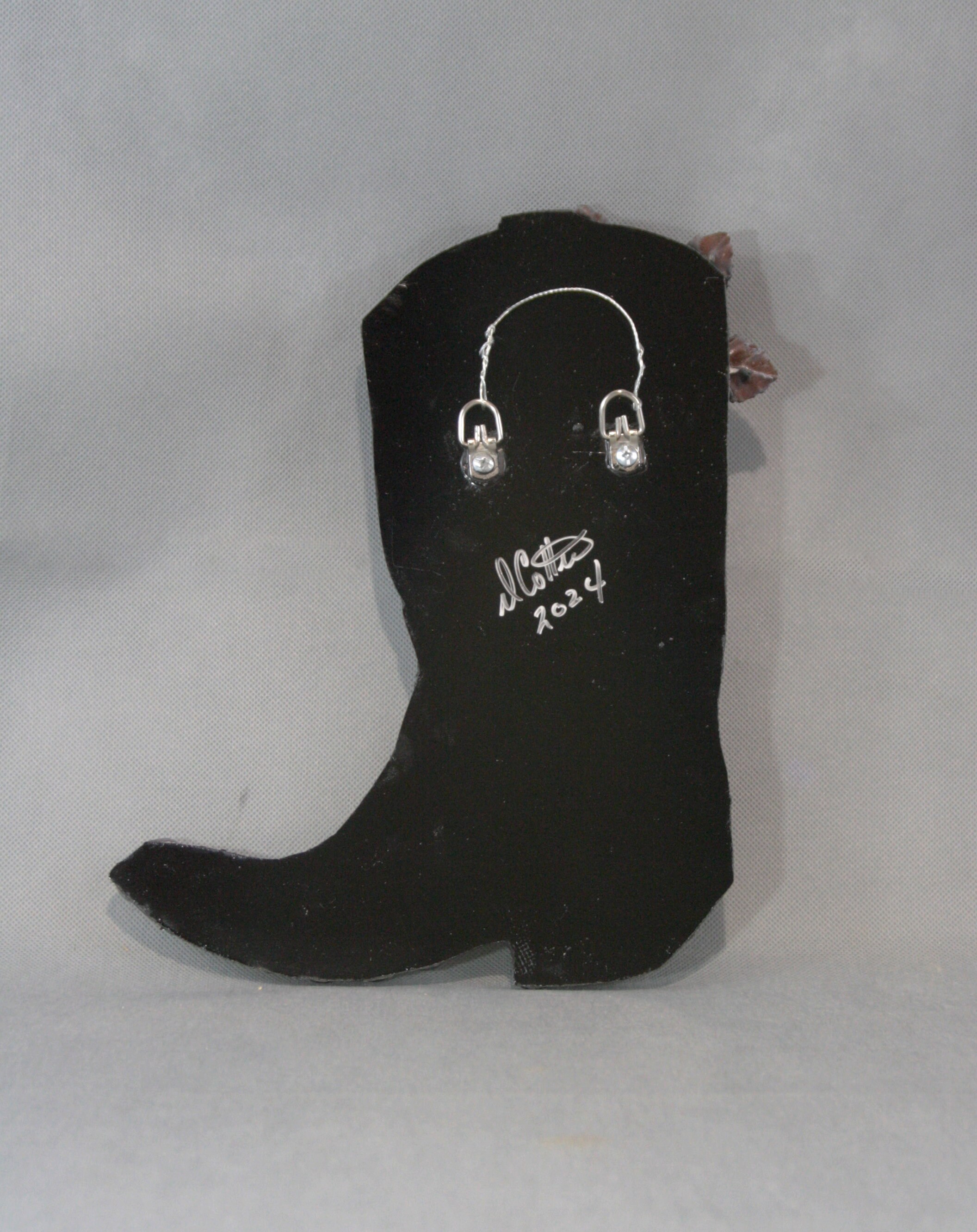 Cowgirl Boot Art, Cowboy Boot Art, Mosaic Plaque, Wall Hanging, Western ...