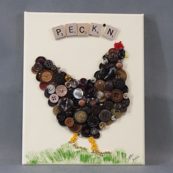 Chicken Art - Etsy