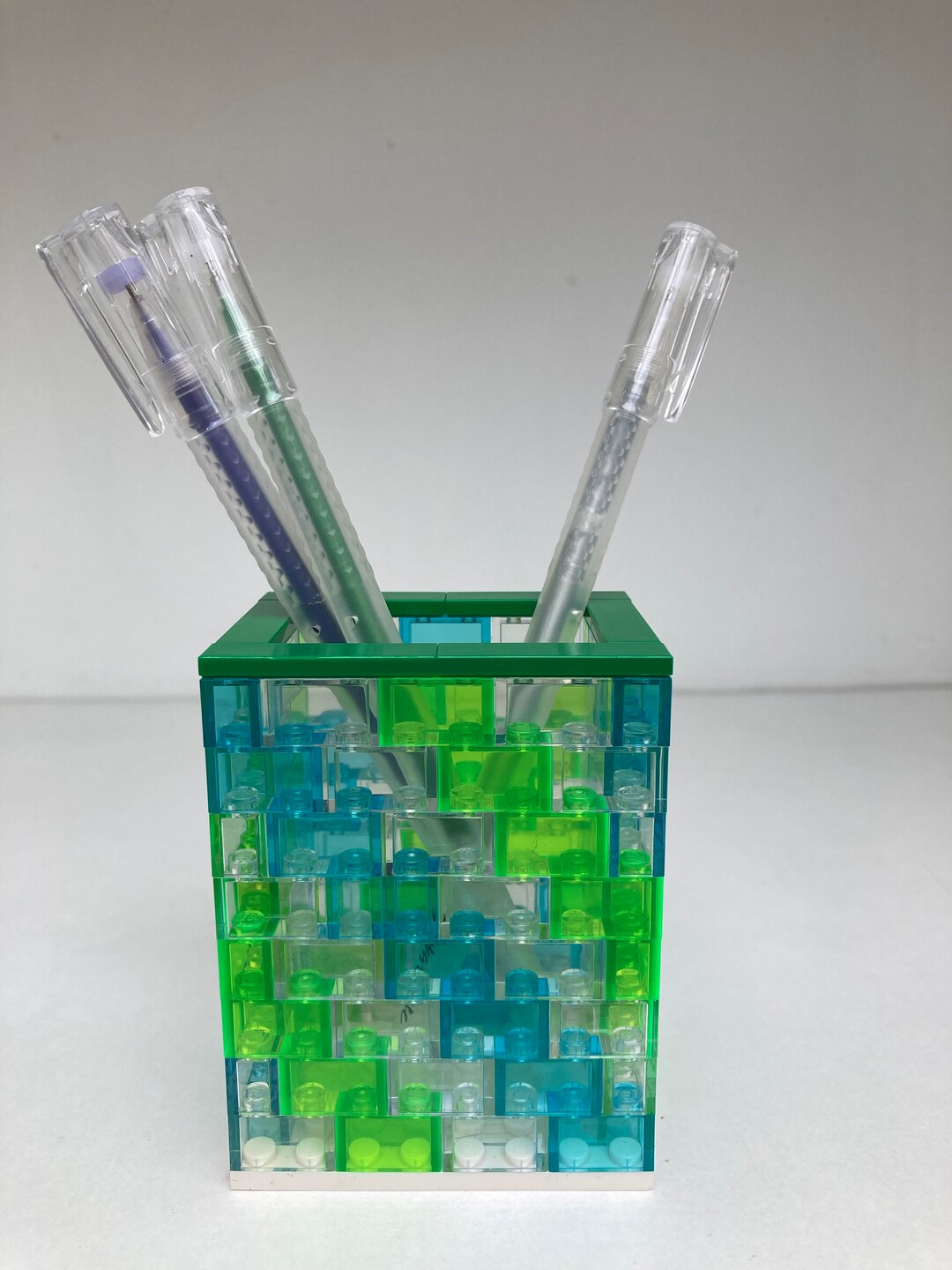 Brick Medium Desk Tidy Pen Holder Pencil Holder Birthday Christmas Gift ...