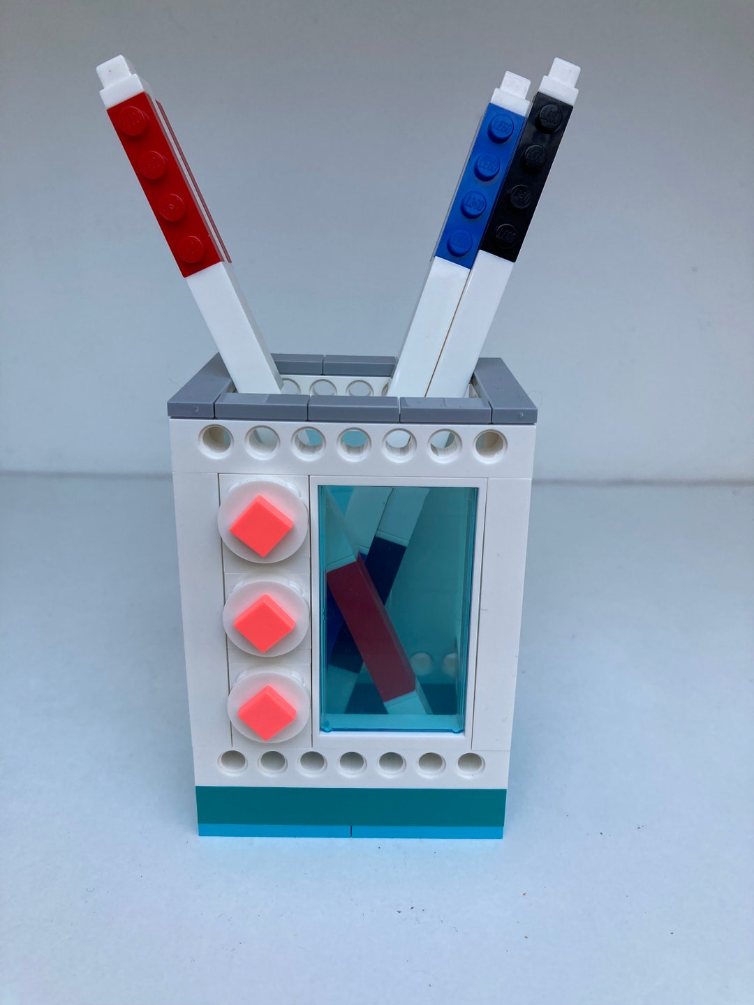 Brick Rainbow Desk Tidy Pen Holder Pencil Holder Christmas - Etsy