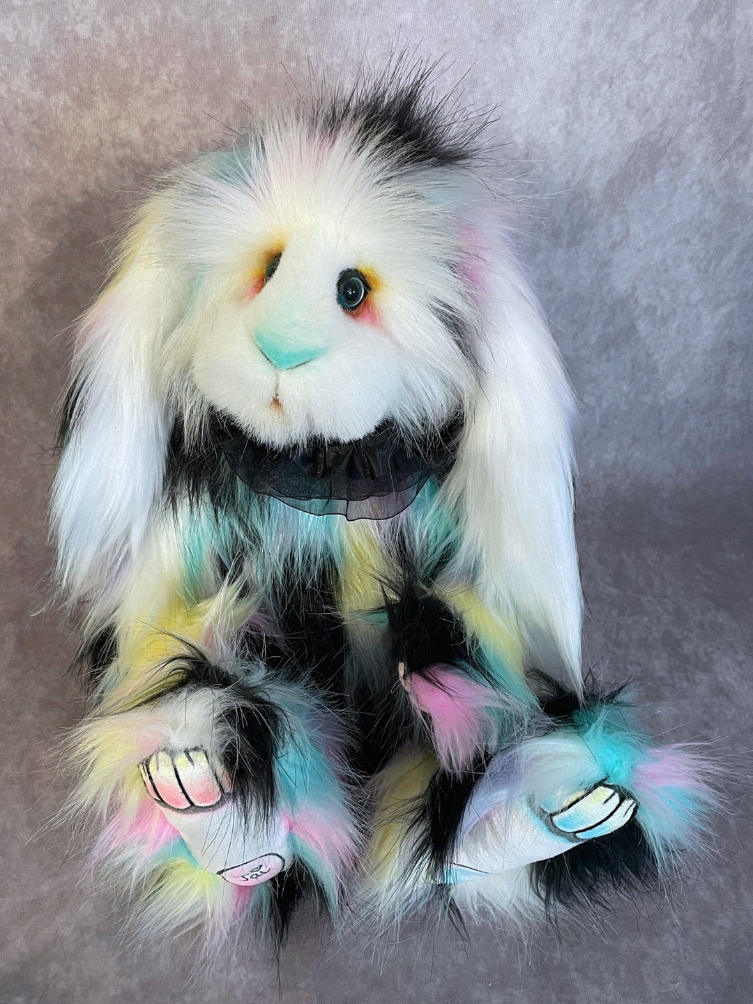 Teddy Bear, Plush Teddy, Stuffed Teddy Bear, Jointed Bear, OOAK Teddy ...