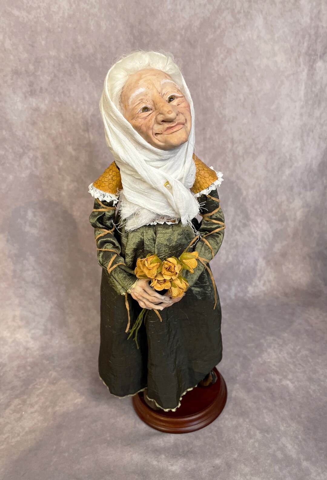 Fantasy Doll, OOAK Doll, Fantasy Grandma Doll, Fairy Doll, Creature ...
