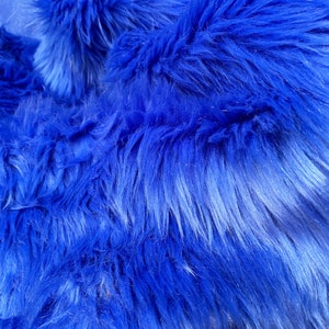 Faux Fur, Royal Blue Fur, Fun Fur, Blue Fur, Animal Faux Fur, Faux Fur ...