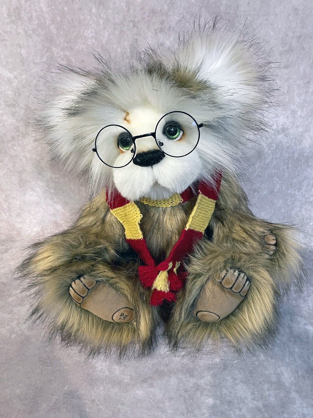 Harry Potter, Teddy Bear, Plush Teddy, Teddy Bear, Jointed Bear, OOAK ...