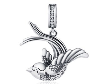 Pandora Hummingbird Charm - Etsy