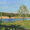 Plein Air, Nature Art, Lake Art, Plein Air Painting, Landscape Painting ...