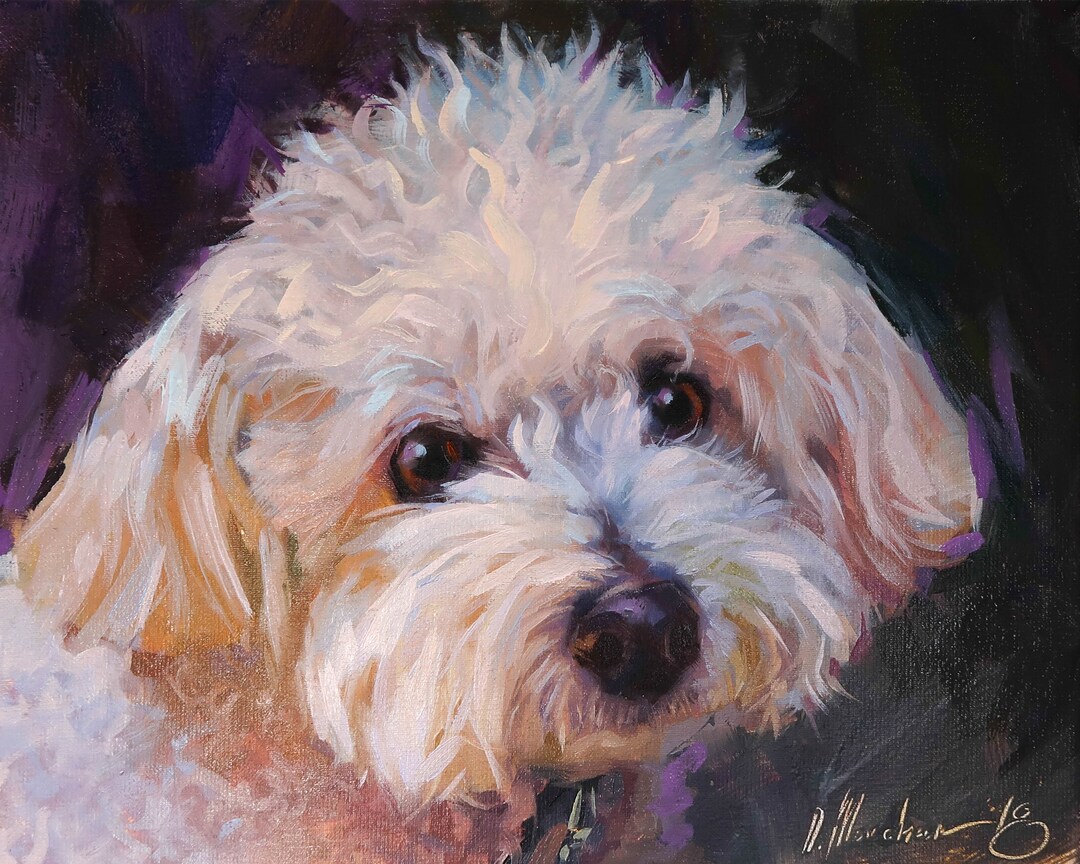 Pet Portrait, Custom Pet Portrait, Pet Portrait Custom, Pog Portrait ...