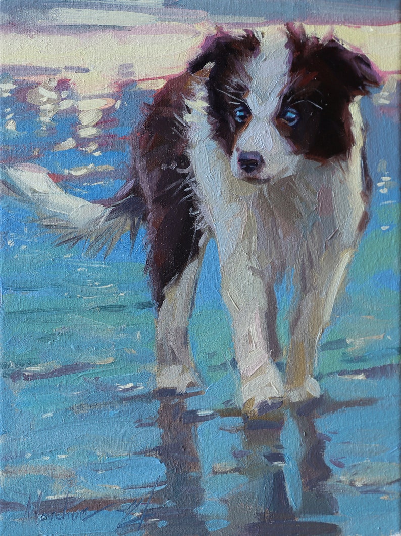 Dog Oil Portrait Custom Pet Portrait Pet Oil Painting Dog - Etsy