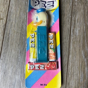 1980s-90s Disney Euro Pez Dispensers Vintage - New on Card - Striped Bonbon - Etsy