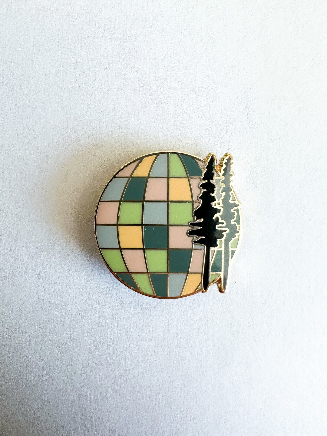 Folklore Disco Ball Enamel Pin - Etsy