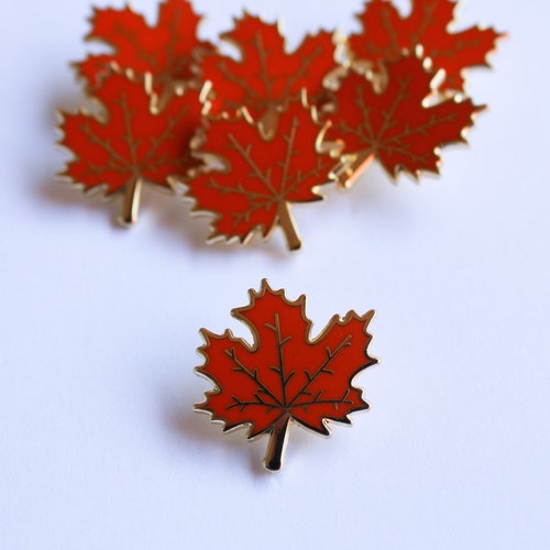 Autumn Leaves Fall Enamel Lapel Pin Set / Buy 3 Pins Get 1 - Etsy