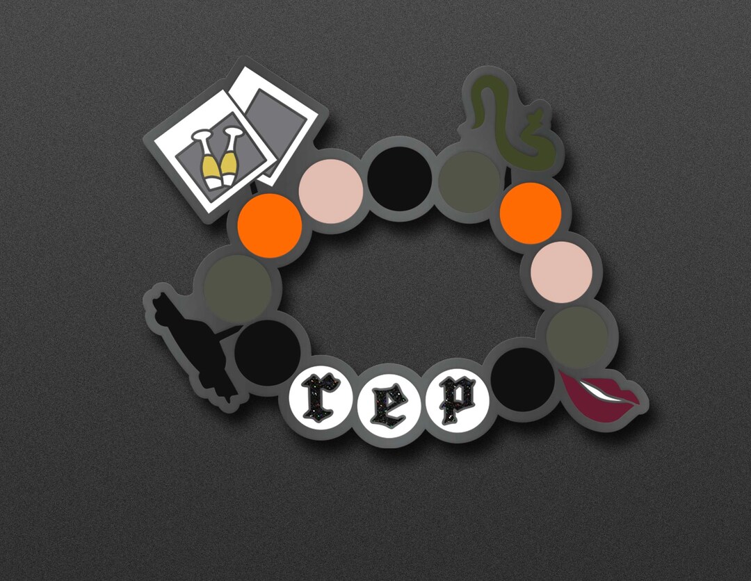 PRE ORDER : Reputation Friendship Bracelet Enamel Pin - Etsy