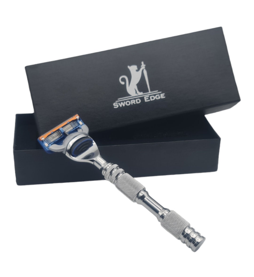 Conquer Shaving Mountains With the Sword Edge Fusion 5 Compatible Razor ...