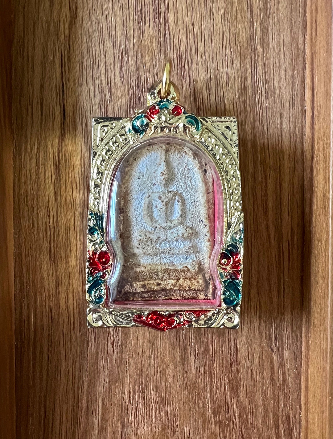 Ancient Buddha in Gleaming Golden Locket From Inspired Planet - Etsy