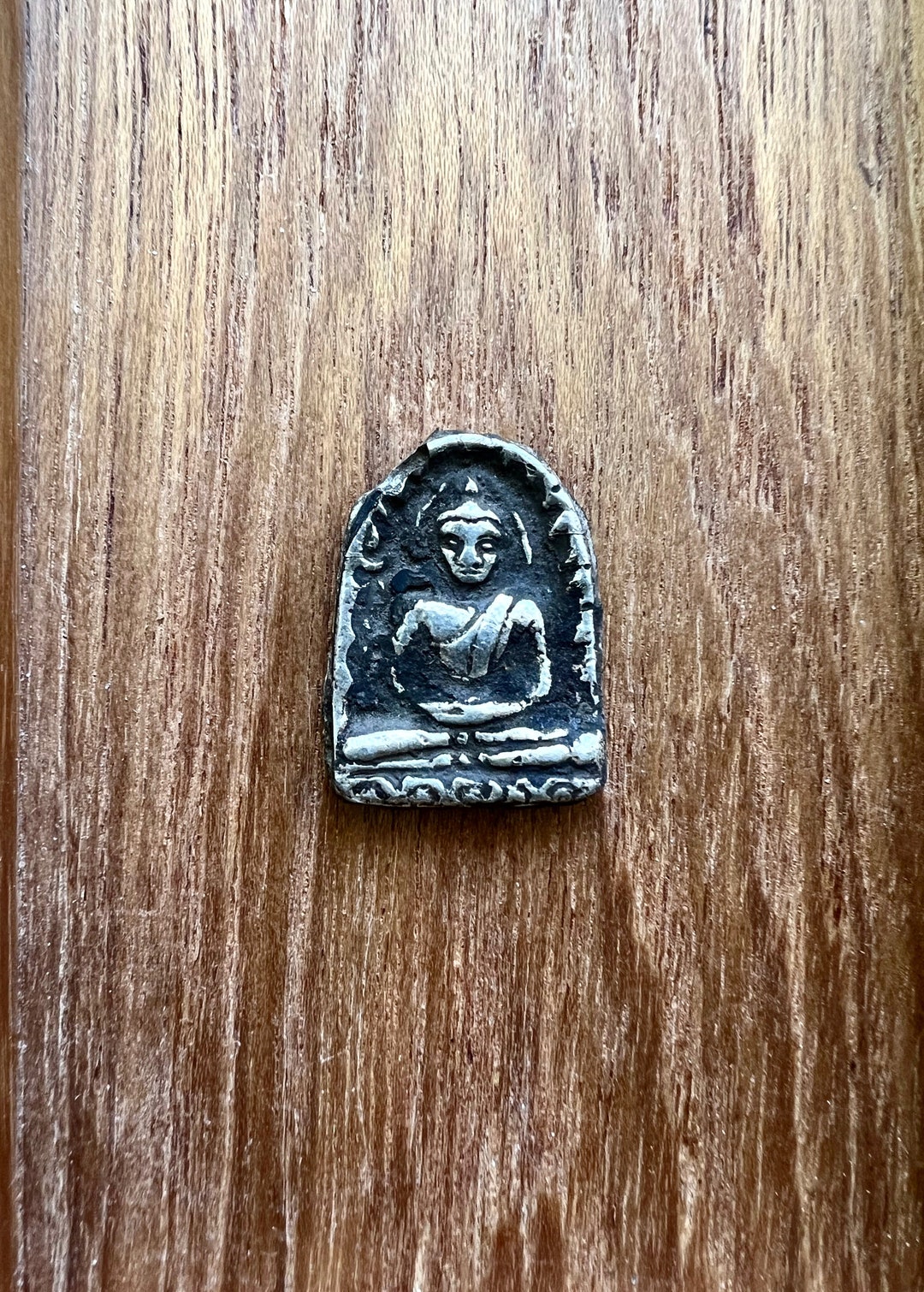 Silver-faced Antique Buddha Tablet From Inspired Planet - Etsy