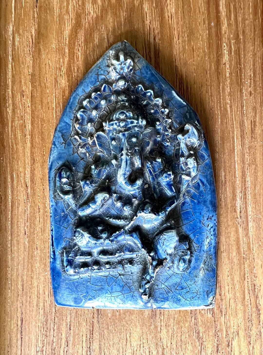 Blue Ganesh Empowered With Four Arms From Inspired Planet - Etsy