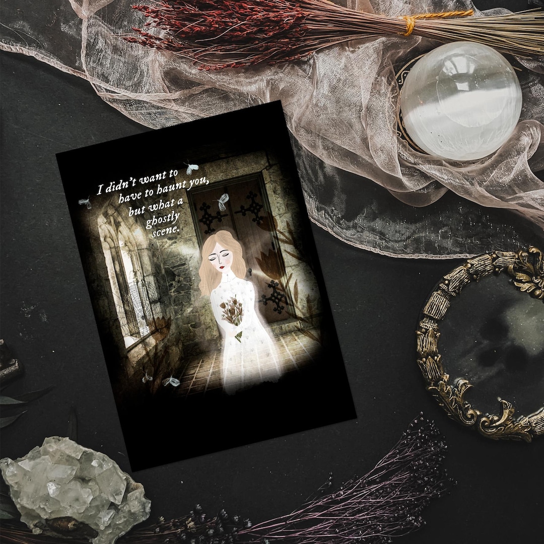 SALE Taylor Swift Lyrics Ghostly Scene A5 Art Print - Etsy