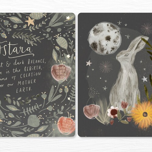 Beltane Blessings Art Print Altar Card | Etsy