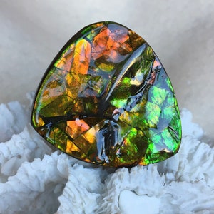 Ammolite Hand Specimen or Display Piece - Ammolite Sculpture - Please ...