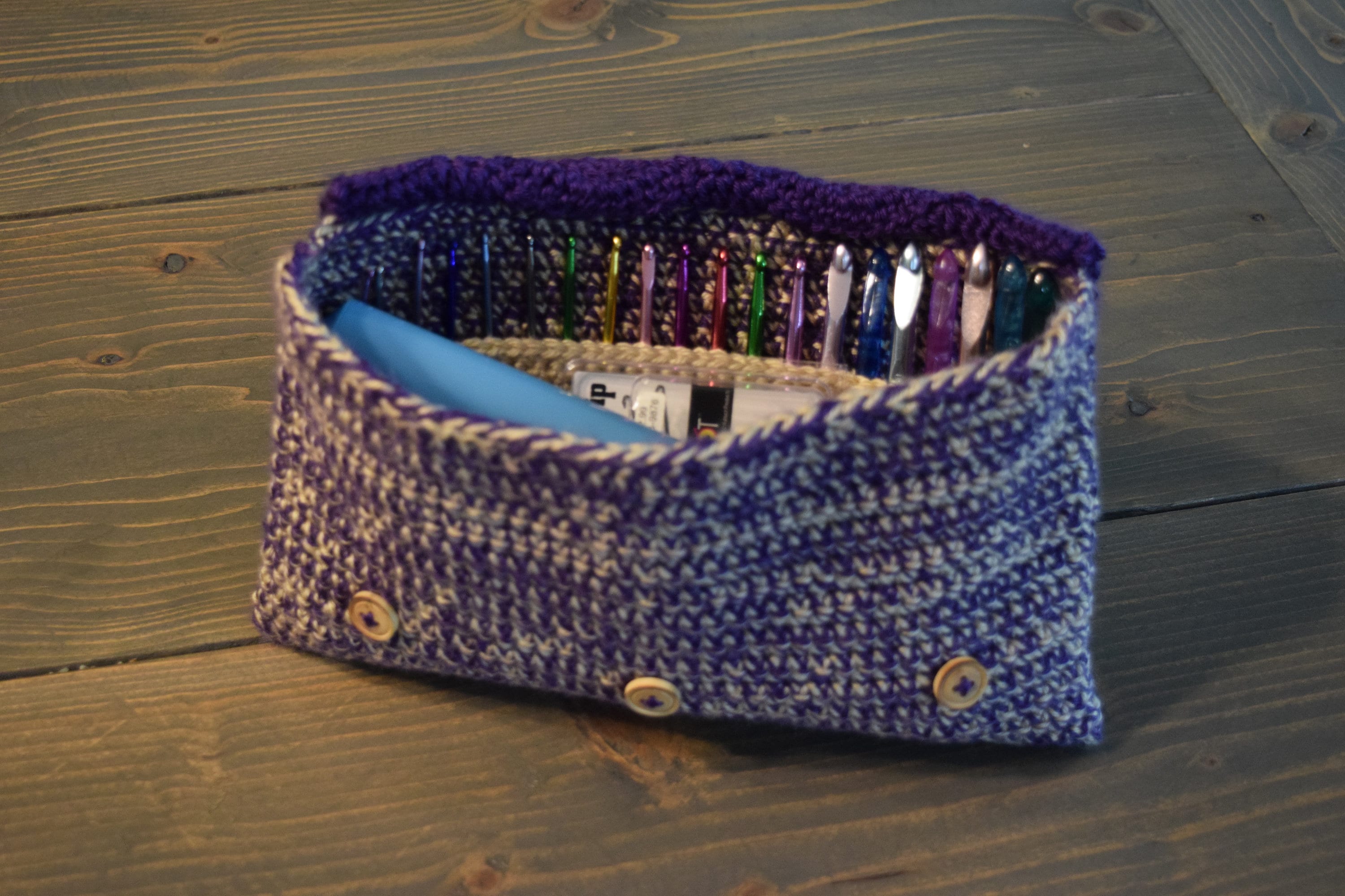 Crochet Hook and Accessories Storage Bag PATTERN Crochet - Etsy