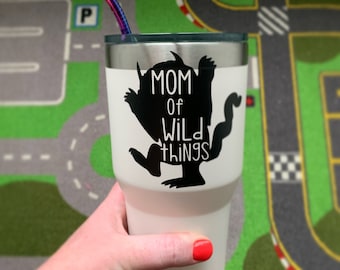 Wild Things Decal - Etsy