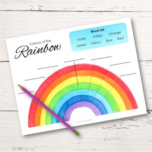 Colours of the Rainbow Activity Pack | Homeschool Printable | Nature ...