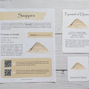 Pyramids of Egypt | Homeschool Printable | History & Geography - Etsy