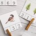 Winter Count & Clip Cards Homeschool Printable Math - Etsy