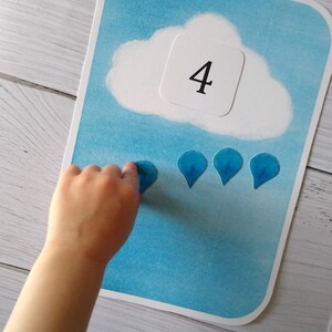 Rainy Day Math | Homeschool Printable | Counting, Addition, Subtraction ...