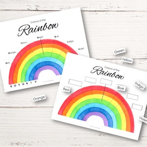 Colours of the Rainbow Activity Pack | Homeschool Printable | Nature ...