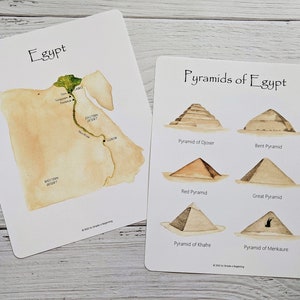 Pyramids of Egypt | Homeschool Printable | History & Geography - Etsy