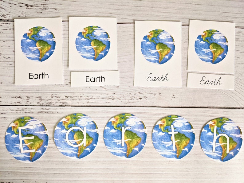 Earth Activity Pack Homeschool Printable Early Years - Etsy