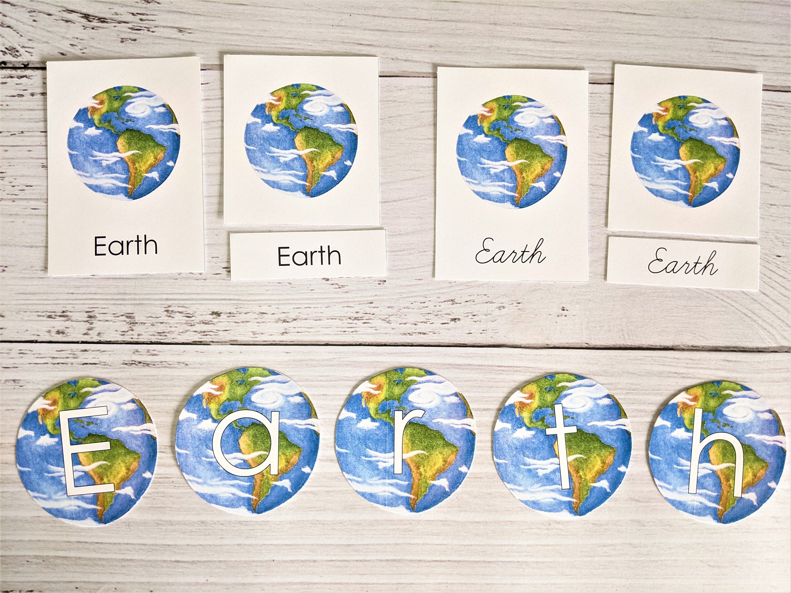 Earth Activity Pack Homeschool Printable Early Years - Etsy