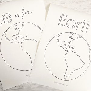 Earth Activity Pack | Homeschool Printable | Early Years - Etsy