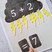 Rainy Day Math Homeschool Printable Counting Addition - Etsy