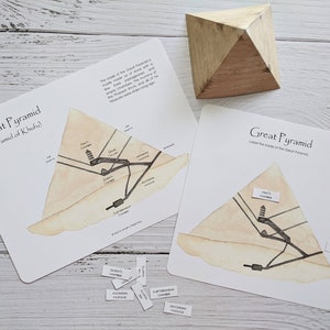 Pyramids of Egypt | Homeschool Printable | History & Geography - Etsy