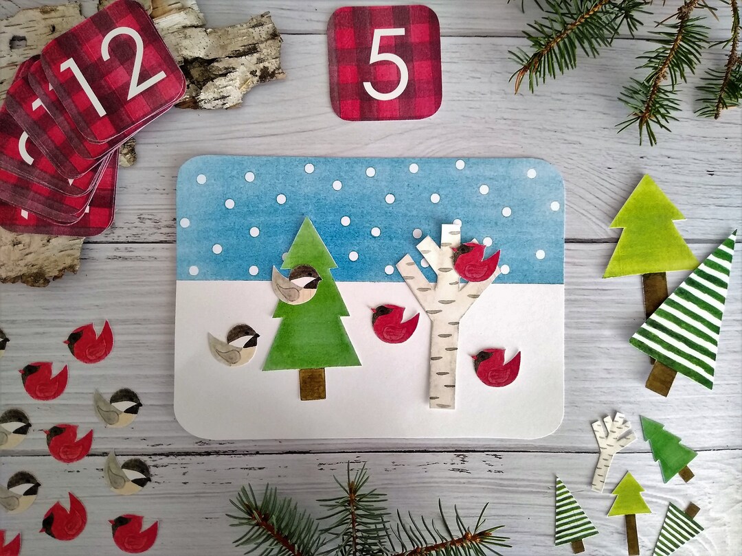 Winter Forest Math | Homeschool Printable - Etsy