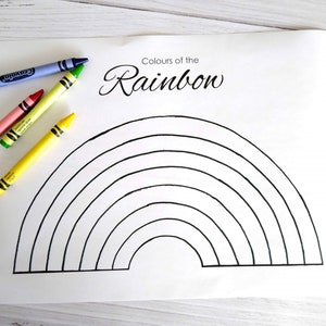Colours of the Rainbow Activity Pack | Homeschool Printable | Nature ...