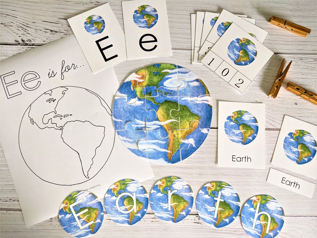 Earth Activity Pack | Homeschool Printable | Early Years - Etsy