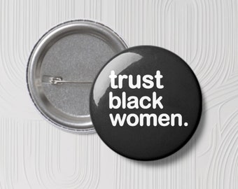 Black Girl Magic Button Melanin Magic - Etsy